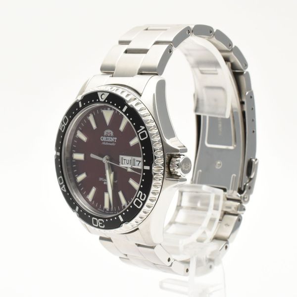 [Near MINT] ORIENT F692-UAA0 Kamasu Red Face Automatic Men's 40m watch ...
