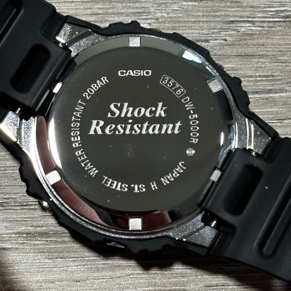 Casio G-SHOCK DW-5000R-1AER Origin Revival (Made in Yamagata, Japan) | WatchCharts Marketplace