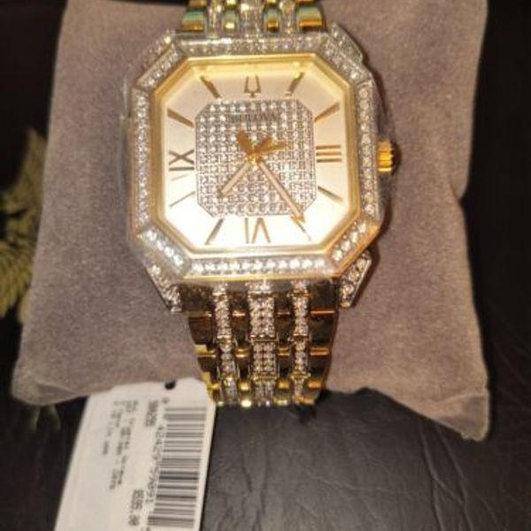 Bulova 98A295 Mens Diamond Watch | WatchCharts Marketplace