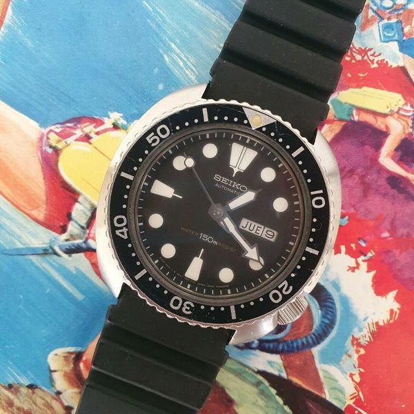 VINTAGE SEIKO 6309 - 7049 TURTLE DIVER WATCH! NEAR MINT COSMETIC CONDITION! | WatchCharts ...