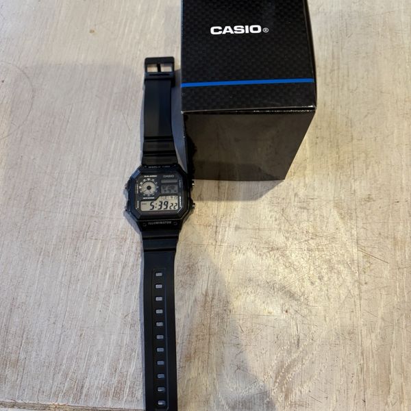 Casio World Timer AE-1200WH-1AVEF | WatchCharts Marketplace