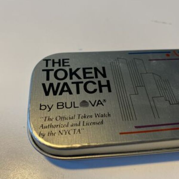Bulova New York City Transit Authority Token Watch (LIMITED EDITION ...
