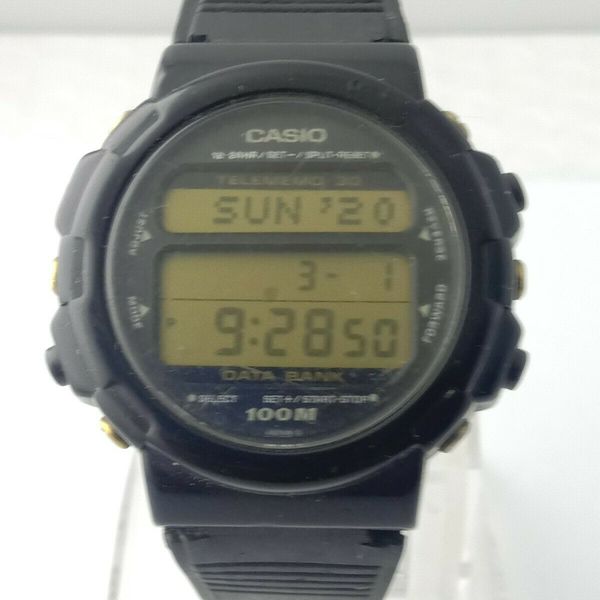 Vintage Casio DBW-32 Module 838 Telememo data bank Watch | WatchCharts