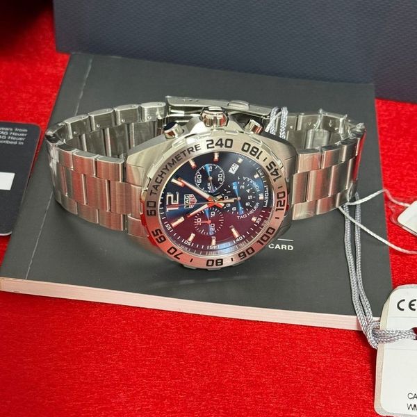 TAG Heuer Formula 1 Blue Men's Watch - CAZ101K.BA0842 | WatchCharts ...