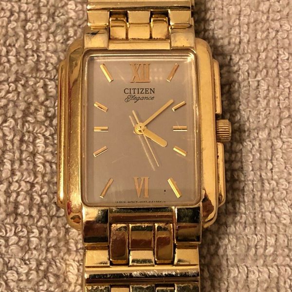 Men's Citizen Elegance Watch - Rectangle / 1032 K12959 CKW | WatchCharts