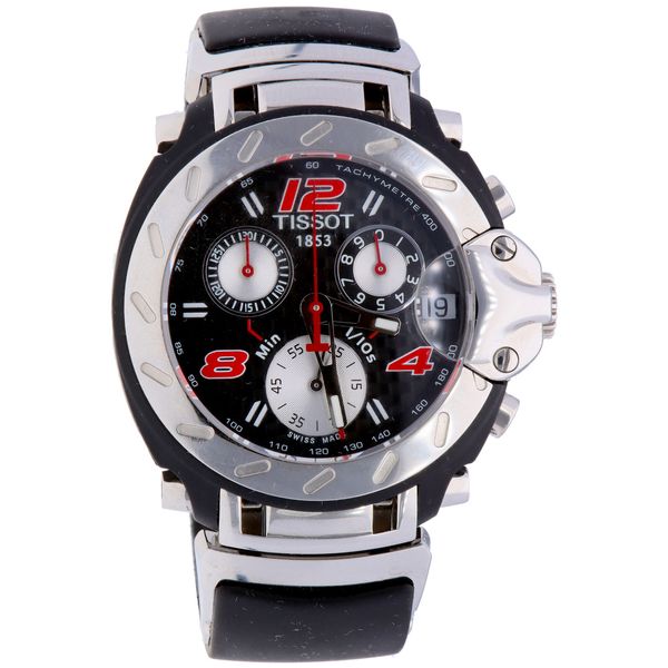 New In Box Tissot T-Race Nascar 100 M Men's Chronograph Wristwatch 7.5 ...