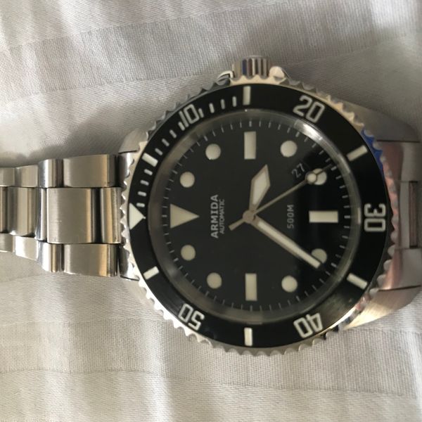 ARMIDA -A2 2nd gen lumed bezel | WatchCharts