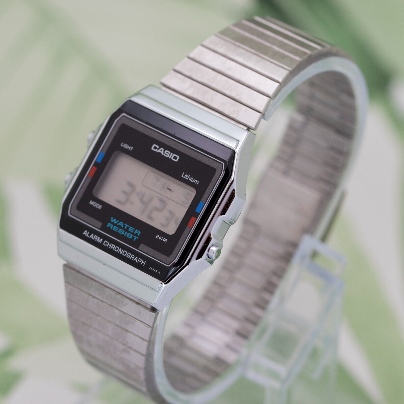 1986 CASIO A156W ALARM CHRONOGRAPH WATER RESIST VINTAGE 1986 CASIO A156W ALARM CHRONOGRAPH WATER RESIST VINTAGE