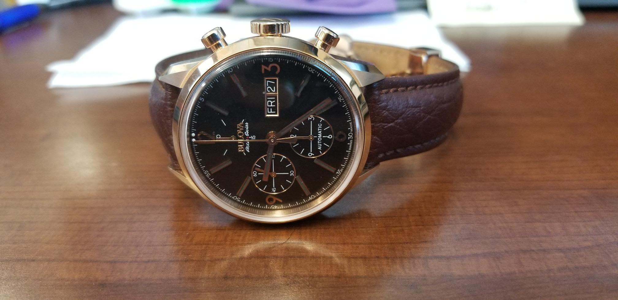 Bulova 64C106 Swiss Automatic Chronograph | WatchCharts Marketplace