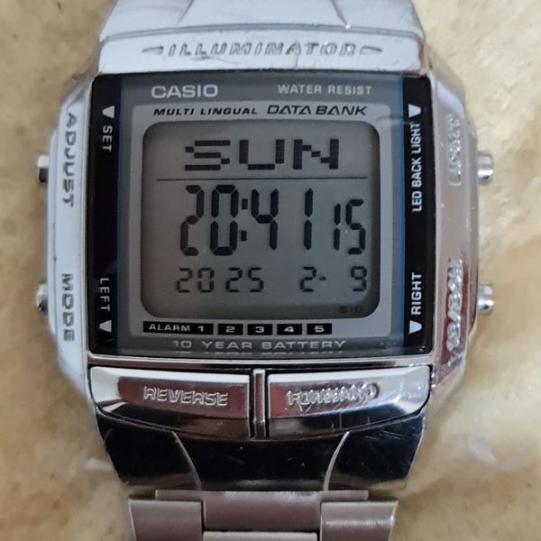 Casio Telememo 30 Databank DB-360 Digital LCD Watch | WatchCharts ...