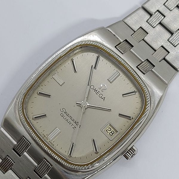 Vintage 1970 Omega Seamaster Quartz 1342 Men's Watch Omega 196.0136 ...