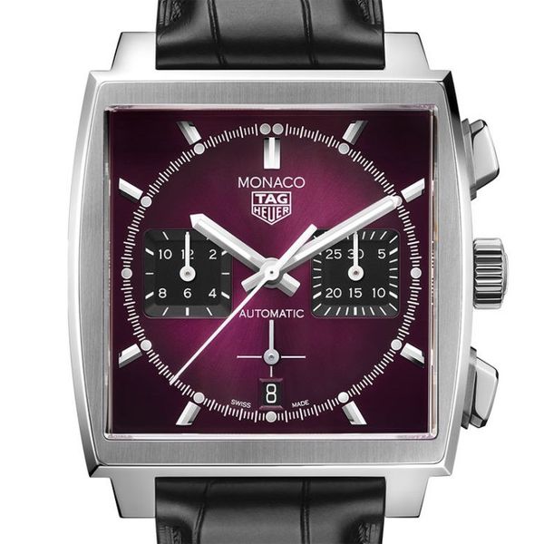 Tag Heuer Monaco Purple Dial Limited Edition 500 pcs | WatchCharts ...
