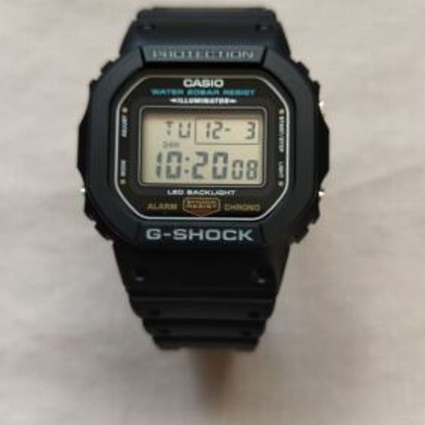 Casio G-Shock DW-5600UE-1, module 3525, LED backlight, positive display ...