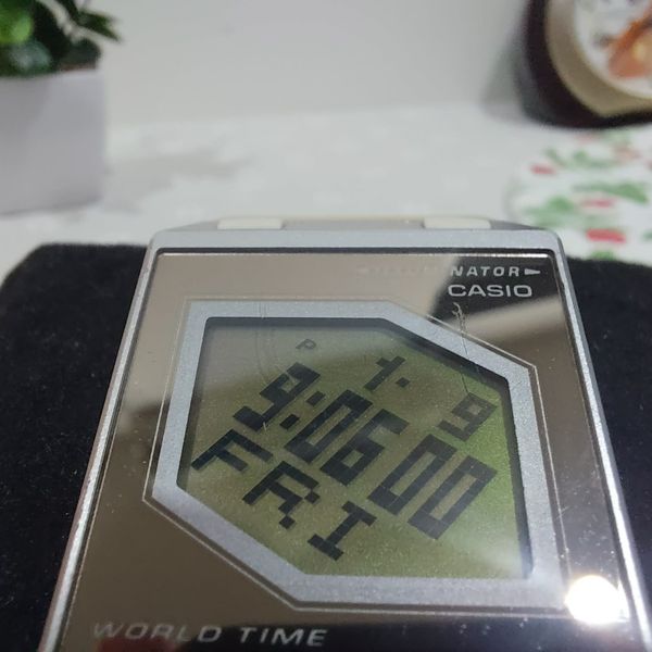 Vintage Casio FS-00 Film Watch Super Thin Data Bank Japan Retro Y2K ...