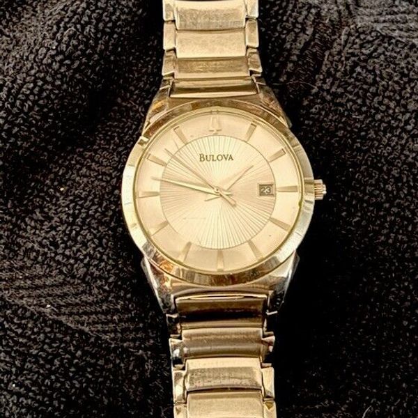 Bulova C860832 Mens Silver Dress Watch. | WatchCharts Marketplace