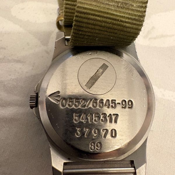 CWC G10 Military watch - W10 - British Army issued 1989 | WatchCharts ...