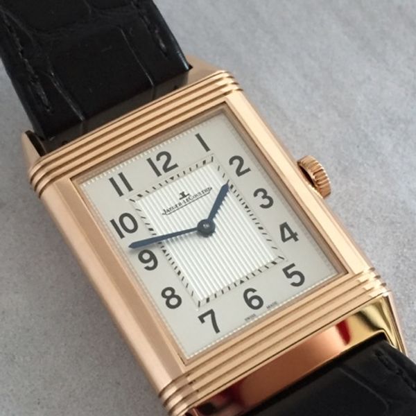 FSOT: JLC-Jaeger-Lecoultre 18k Rose Gold Grande Reverso Ultra Thin ...