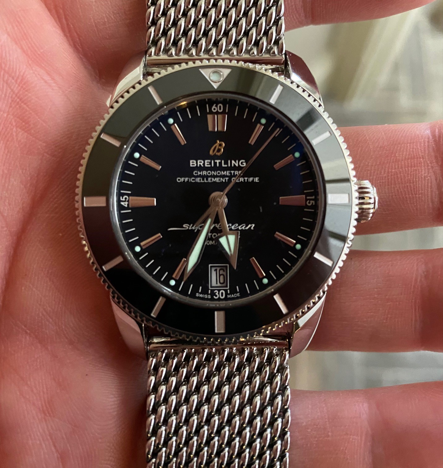 Breitling Superocean Heritage II B20 (Black) New, Complete + BONUS ...