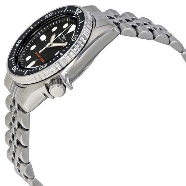 Seiko SKX013 Automatic Black Dial Stainless Steel 200m Divers Watch ...