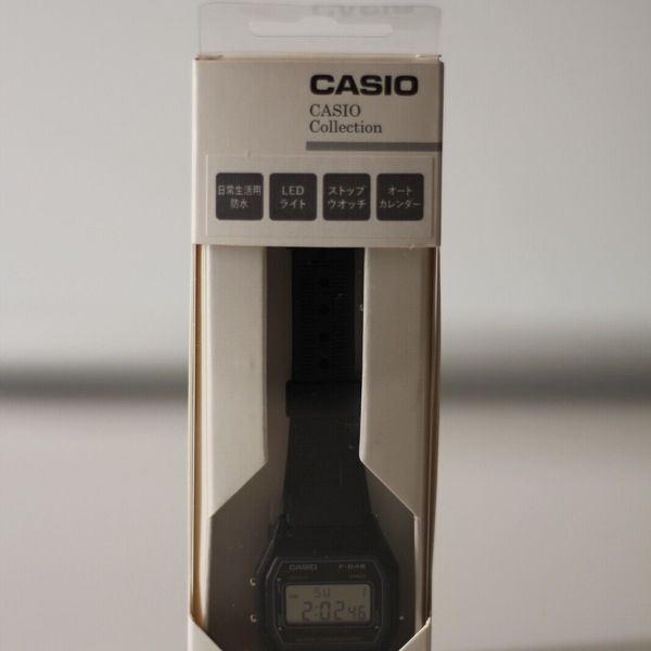 CASIO Watch Standard F-84W-1QJH Black From JAPAN US SHIP | WatchCharts ...