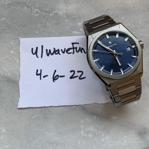 [WTS] Zenith Defy Classic | WatchCharts Marketplace