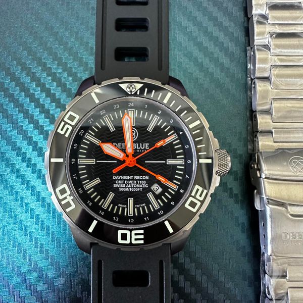 [WTS/WTT] Deep Blue Daynight Recon GMT T100 | WatchCharts