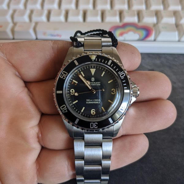 [WTS] Steinhart Ocean 39 Explorer Plexi-Glass | WatchCharts Marketplace