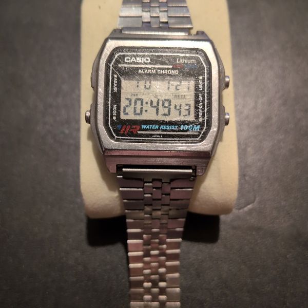 Vintage 1987 Casio W-780 Digital Watch New Battery Working ...