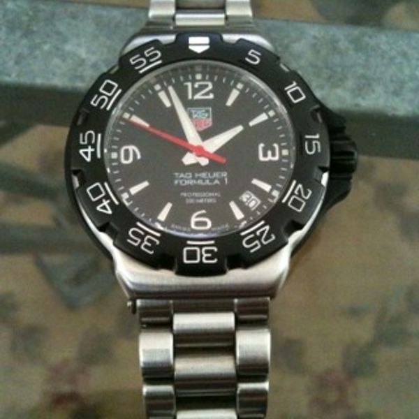 FS: Tag Heur Formula 1 (Black Dial) | WatchCharts Marketplace