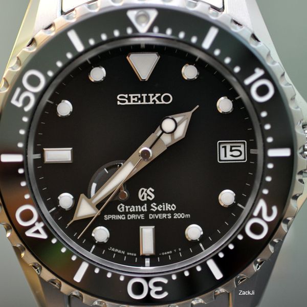 FSOT: Grand Seiko Spring Drive Diver 200m SS SBGA029 | WatchCharts ...