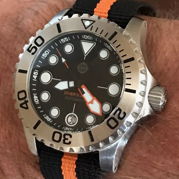 [$350 USD] FS: LNIB Helm Komodo Black 03AR1 - Complete Kit, Extra Bezel ...