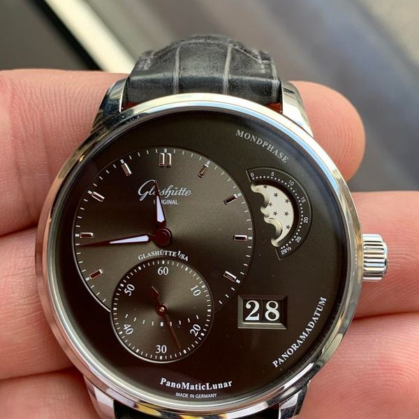 Glashutte Panomatic Lunar Gray Dial. | WatchCharts