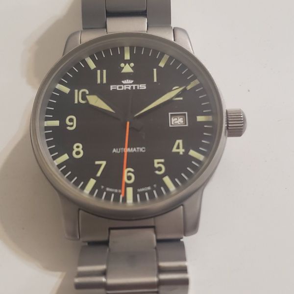 Genuine FORTIS Flieger Pilot - Swiss Aviator automatic watch ...