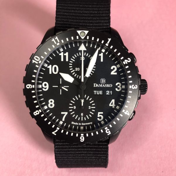FS: Damasko DC66 Black, 12hr bezel | WatchCharts Marketplace