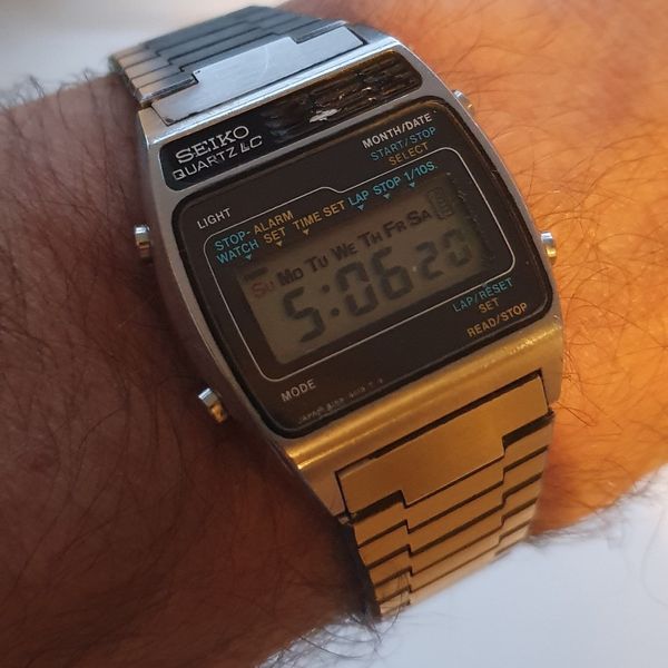 Vintage Seiko Digital Watch (A159-4019) | WatchCharts Marketplace