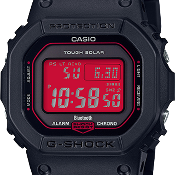 BRAND NEW CASIO G-SHOCK GWB5600AR-1D TOUGH SOLAR RED DIAL DIGITAL MENS ...