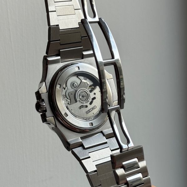 Nautilus Open heart Seiko mod | WatchCharts Marketplace