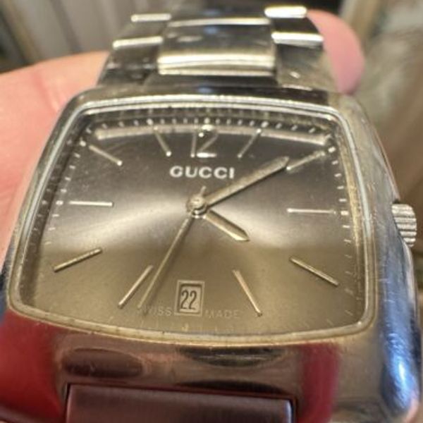 Gucci 8500M Swiss Made Menâ s Watch Worn Working Condition ...