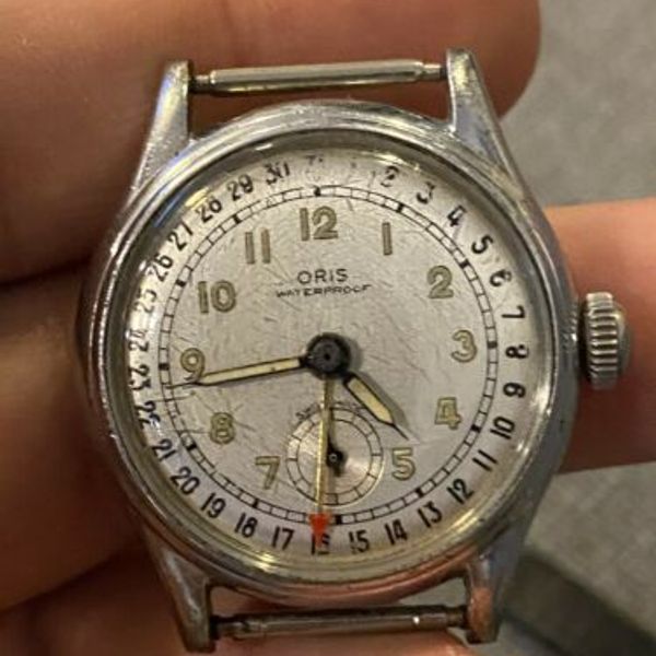 Vintage Oris Pointer Swiss Made Mechanical Caliber 455 Mens Watch Parts/Repair | WatchCharts ...