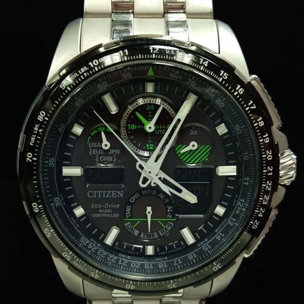 Citizen JY8051-59E Promaster Skyhawk A-T Eco-Drive Radio Controlled ...