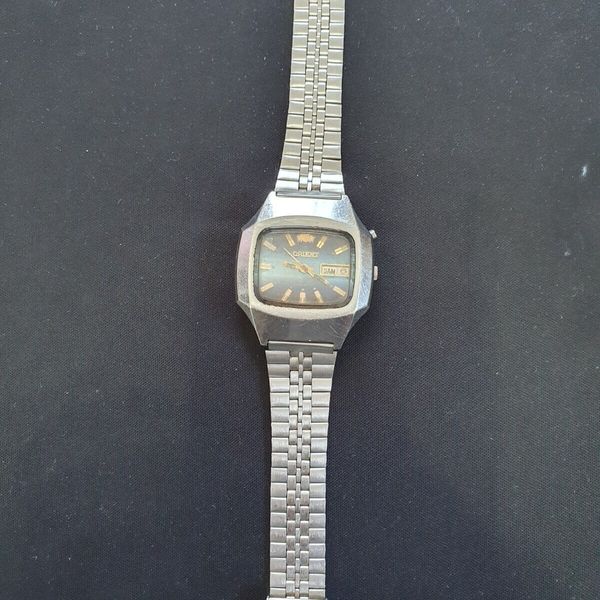 Rare Orient Y469664 4A PU AUTOMATIC DAY & DATE Men's Watch (For Parts ...