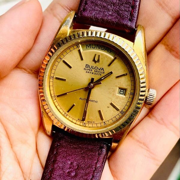 bulova president automatic day and date | WatchCharts Marketplace