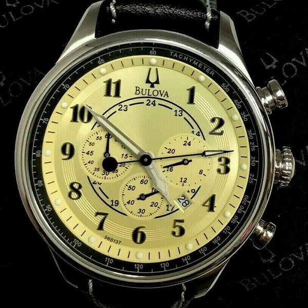 Bulova Adventurer Men's Quartz Watch 96B137 Model C860868 in Box w ...