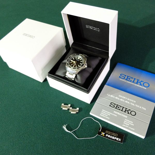 Seiko Prospex Samurai SRPB51K1 4R35 Automatic steel case/strap, boxes ...