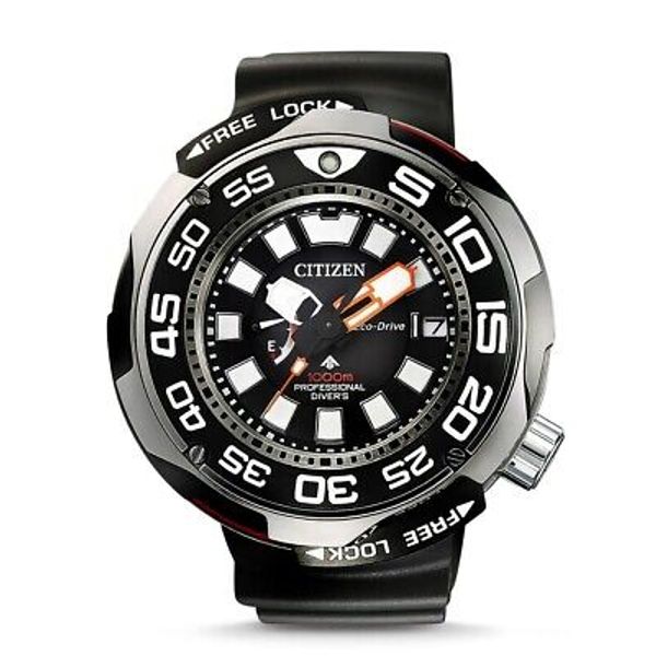 Citizen Promaster Eco Drive Super Titanium Watch Divers Professional ...