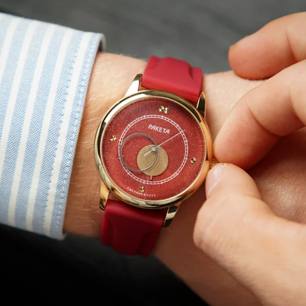 Red Raketa Copernicus 1990s, Vintage mechanical mens watch, Soviet ...