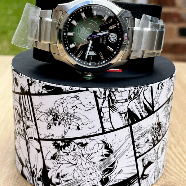 CITIZEN AW1351-56W MARVELÂ© THE HULK ECO-DRIVE GREEN BLACK HULK SMASH ...