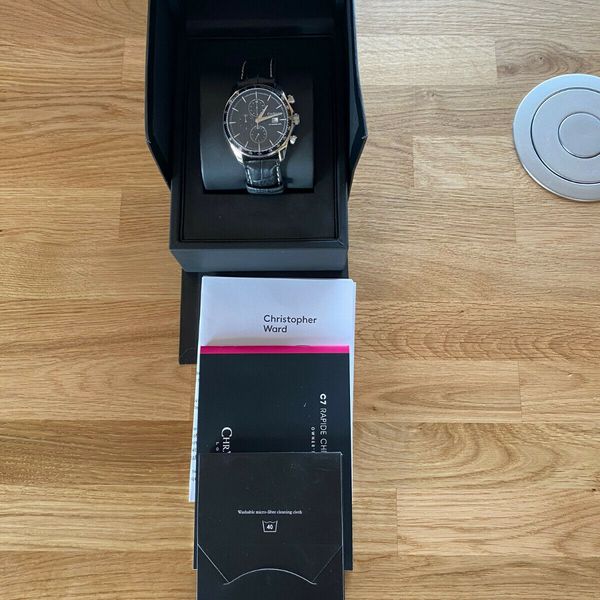 CHRISTOPHER WARD C7 QUARTZ RAPIDE MKII AS SHOWN - COMPLETE WITH ALL ...