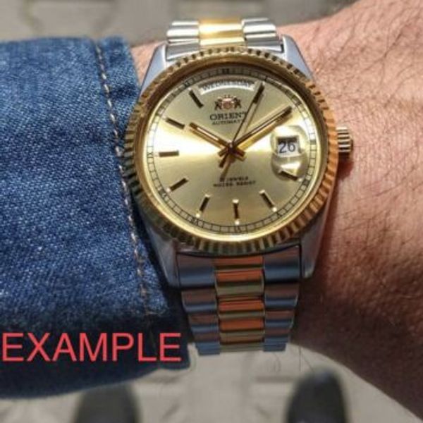 NWT! VERY RARE Orient President Datejust Automatic Watch LAST ONE ...
