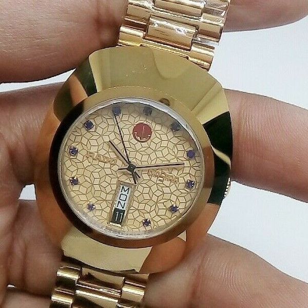 Used Original Rado Diastar Automatic Day & Date Swiss Made Men's Wrist ...